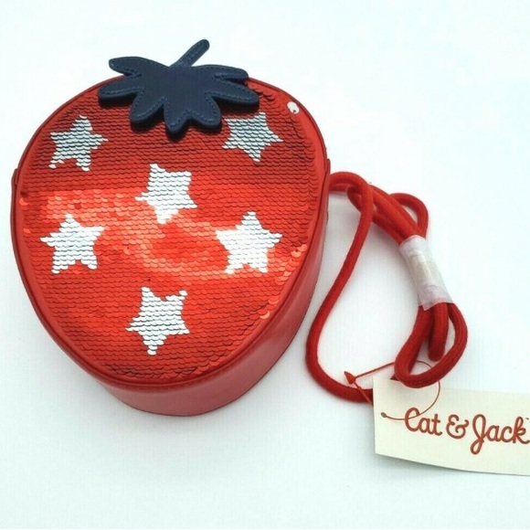 Cat & Jack | Accessories | New Cat Jack Strawberry Purse | Poshmark